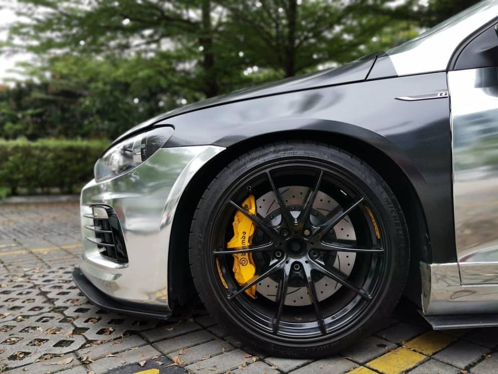 6 Pot Brembo gt6 for audi VW scirocco golf, Auto Accessories on Carousell