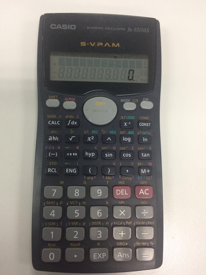 Casio Scientific Calculator fx 570-ms, Hobbies & Toys, Stationery ...