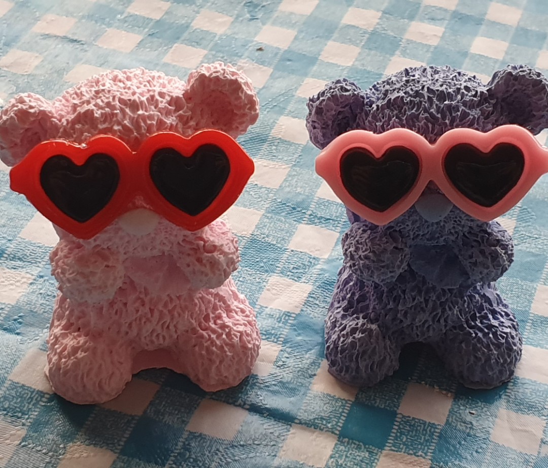 Clay Teddy Bear Diffuser, Hobbies & Toys, Stationery & Craft, Handmade ...