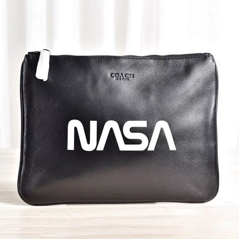 Coach x Nasa Clutch, Men's Fashion, Bags, Belt bags, Clutches and ...