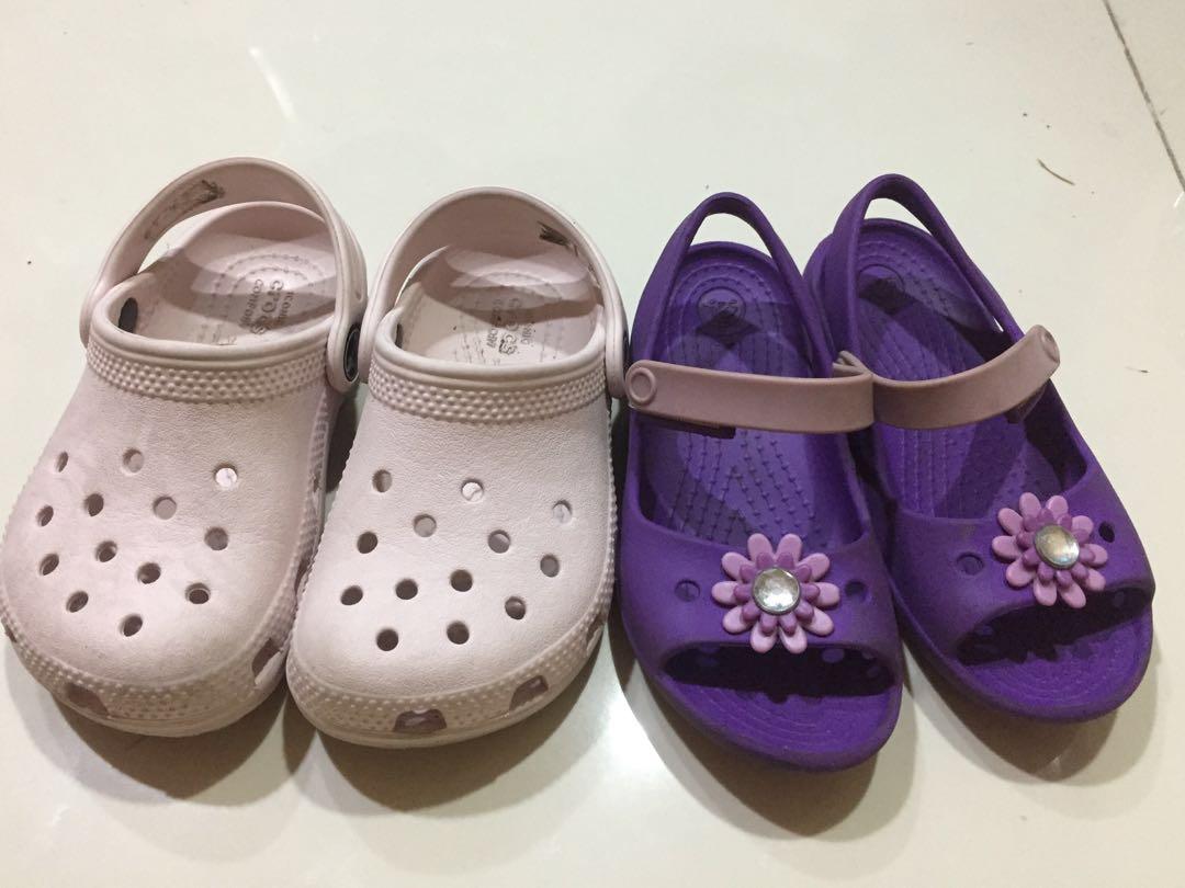 crocs take both for 1200, Babies & Kids, Babies & Kids Fashion on Carousell