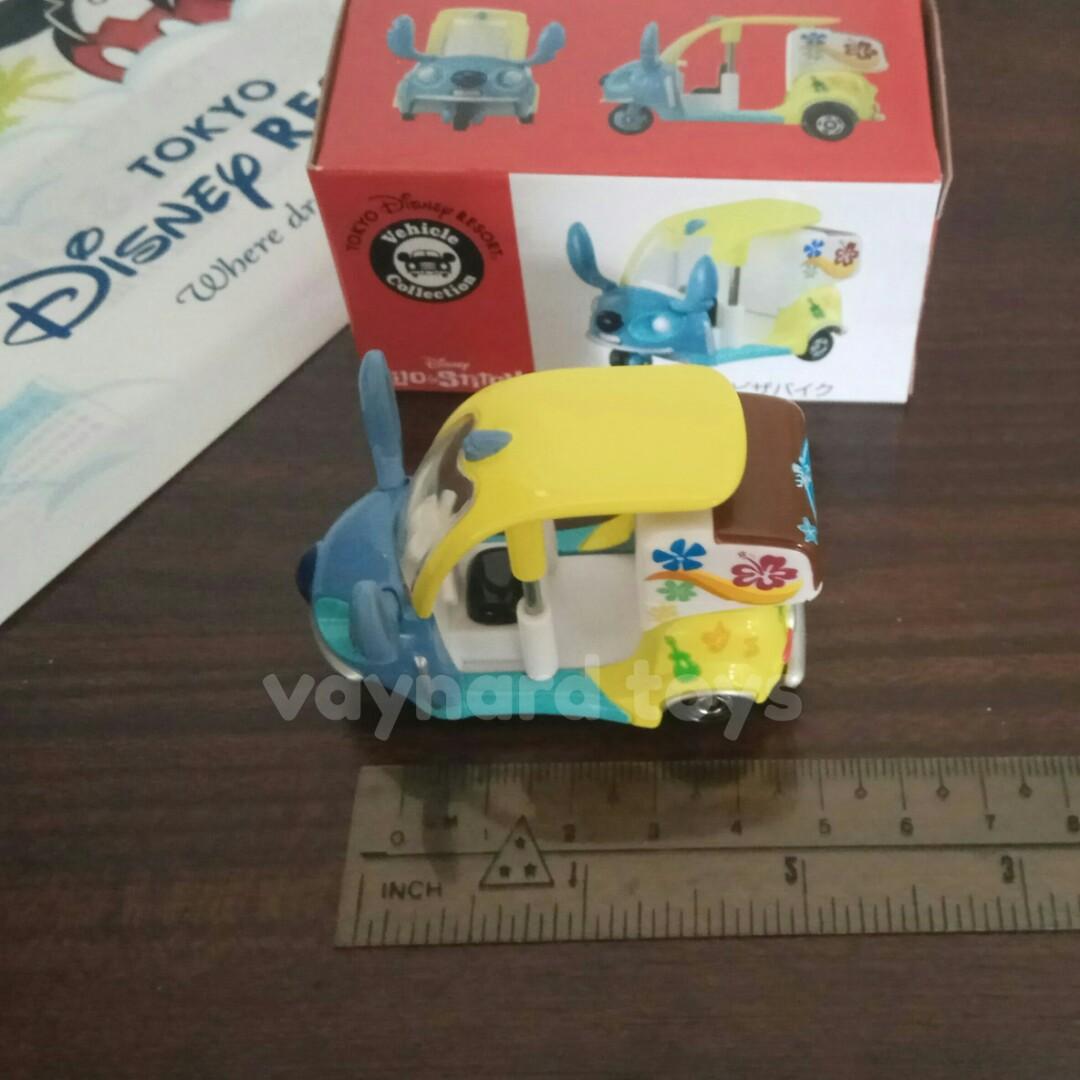 Diecast mobil lilo and stich pizza bike disneysea resort japan, Toys ...