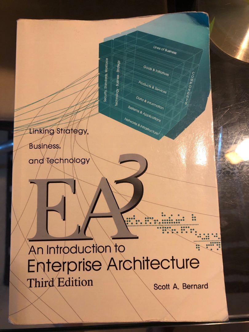 EA3 Enterprise Architecture Textbook, Hobbies & Toys, Books & Magazines ...