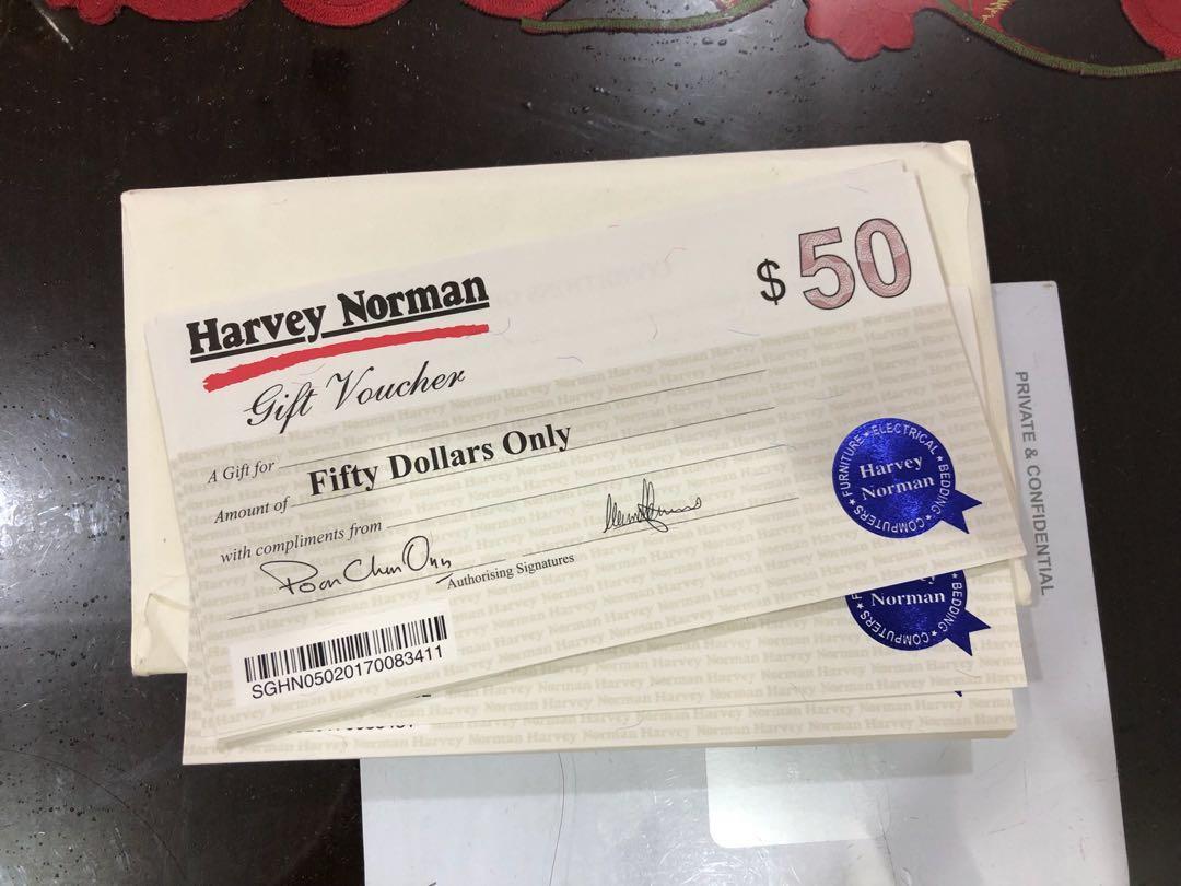 Harvey Norman Voucher, Everything Else on Carousell