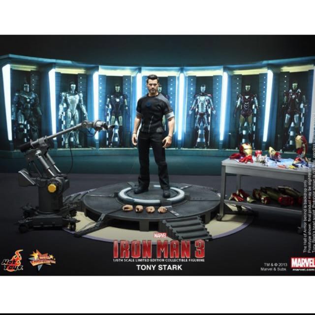 Hottoys Hot Toys Tony Stark Brand New Brown Carton Sealed, Hobbies ...