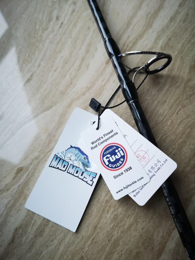 Mad mouse heavy jigging/bottom rod! New!, Sports Equipment, Fishing on ...