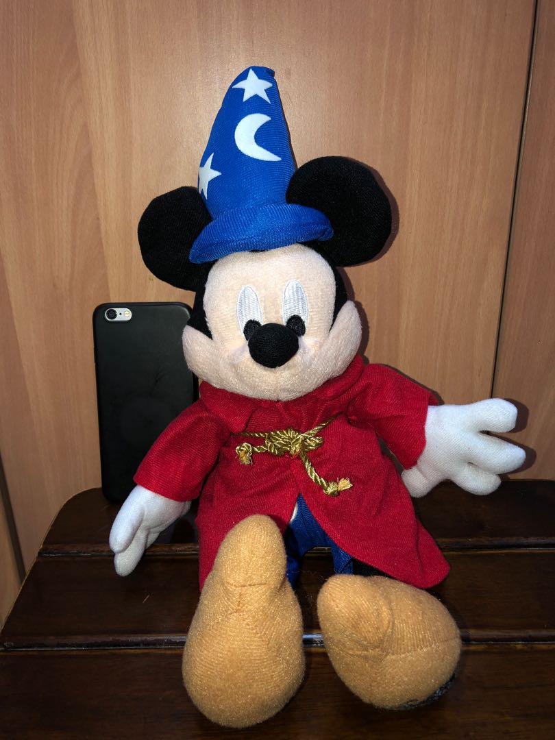 Mickey Mouse wizard soft toy, Hobbies & Toys, Toys & Games on Carousell