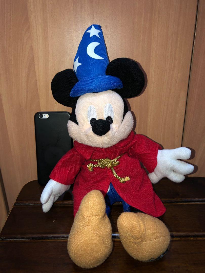 Mickey Mouse wizard soft toy, Hobbies & Toys, Toys & Games on Carousell