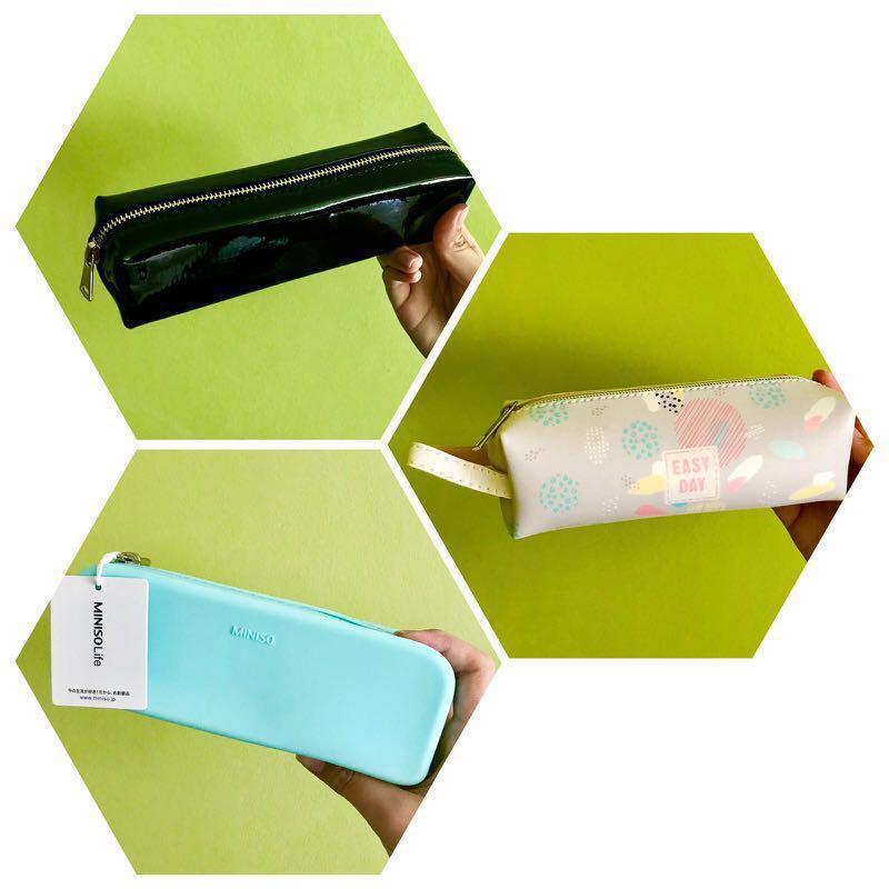 MINISO pencil case / assorted pencil cases, Hobbies & Toys, Stationery ...
