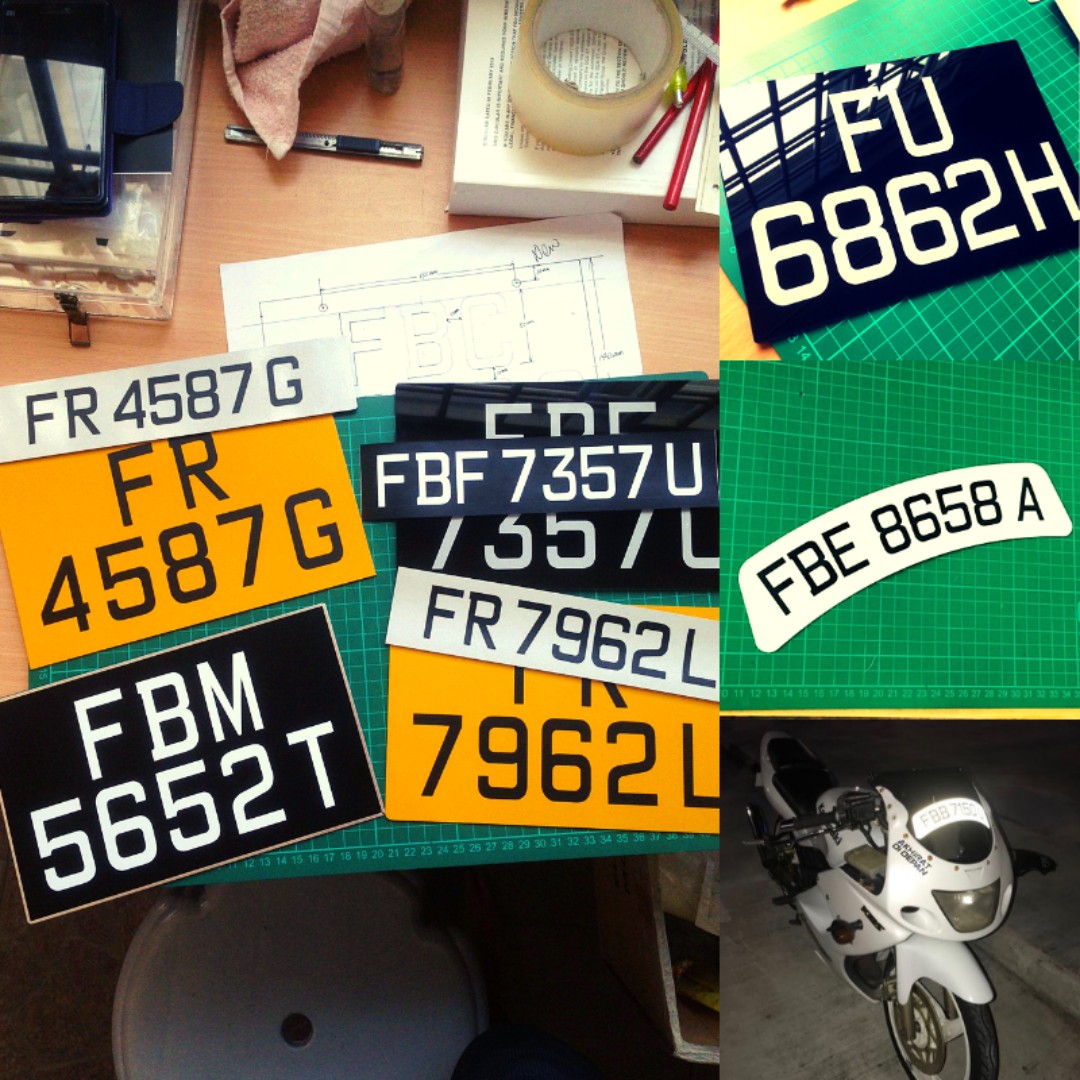 Motorbike Plates, Motorcycles, Motorcycle Accessories on Carousell