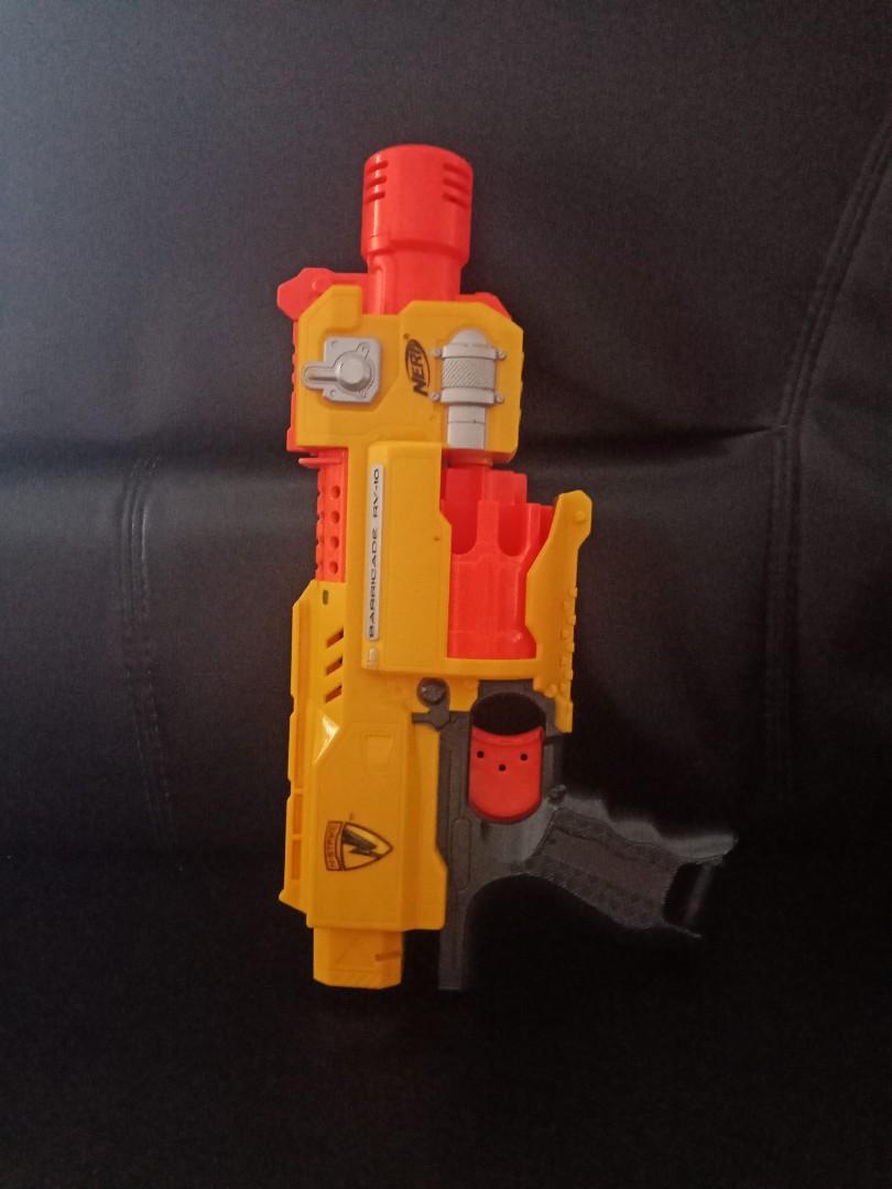 Nerf Barricade RV-10 (working), Hobbies & Toys, Toys & Games on Carousell