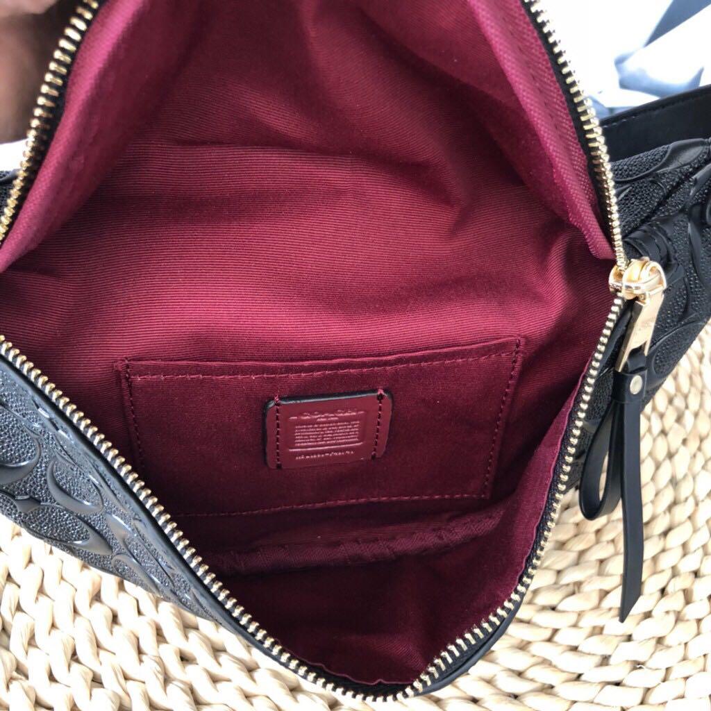 Original coach belt beg in signature leather, Women's Fashion, Bags ...
