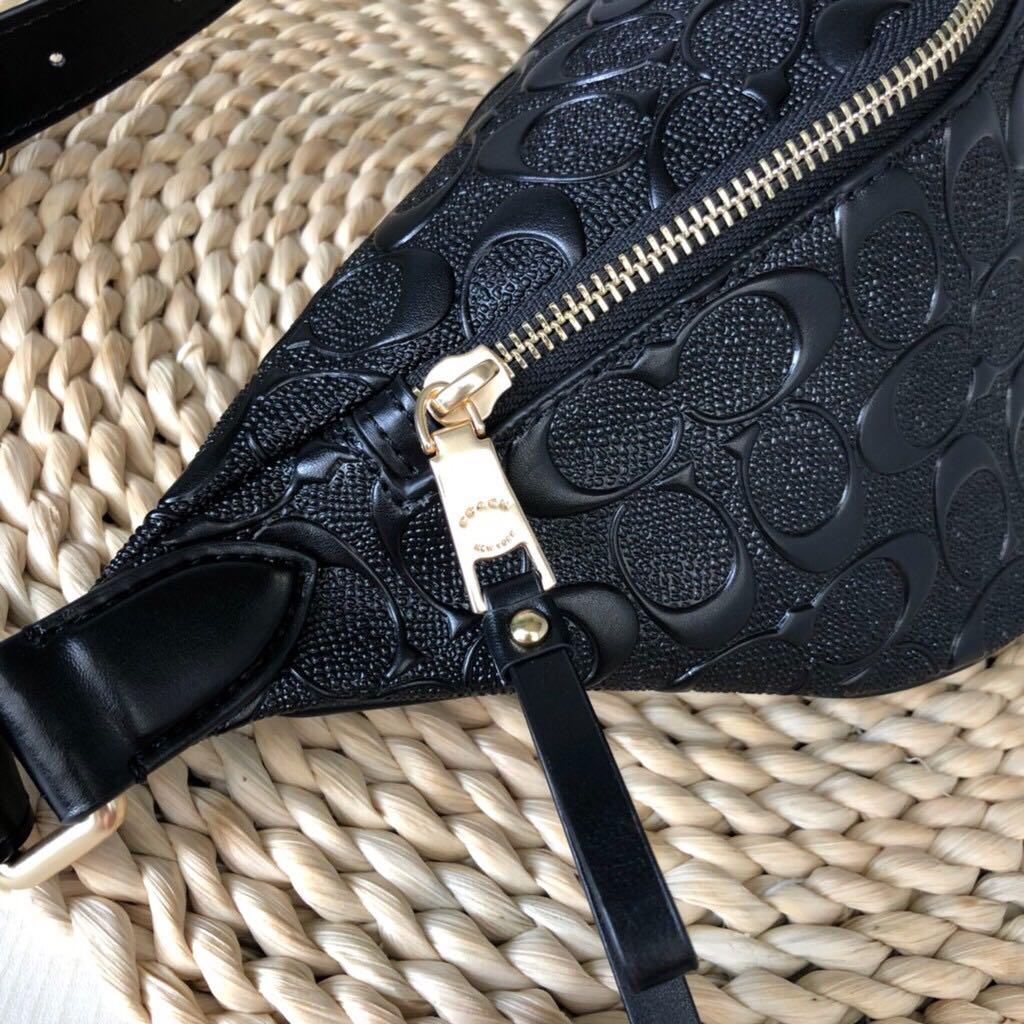Original coach belt beg in signature leather, Women's Fashion, Bags ...