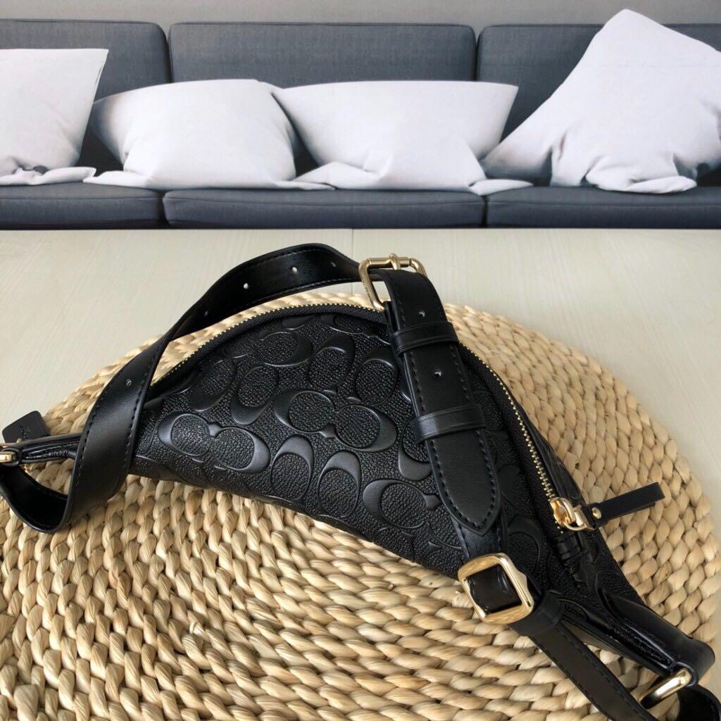 Original coach belt beg in signature leather, Women's Fashion, Bags ...