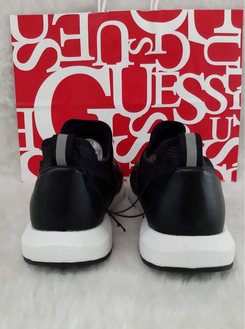 Original Guess Shoes Black, Men's Fashion, Footwear, Sneakers on Carousell