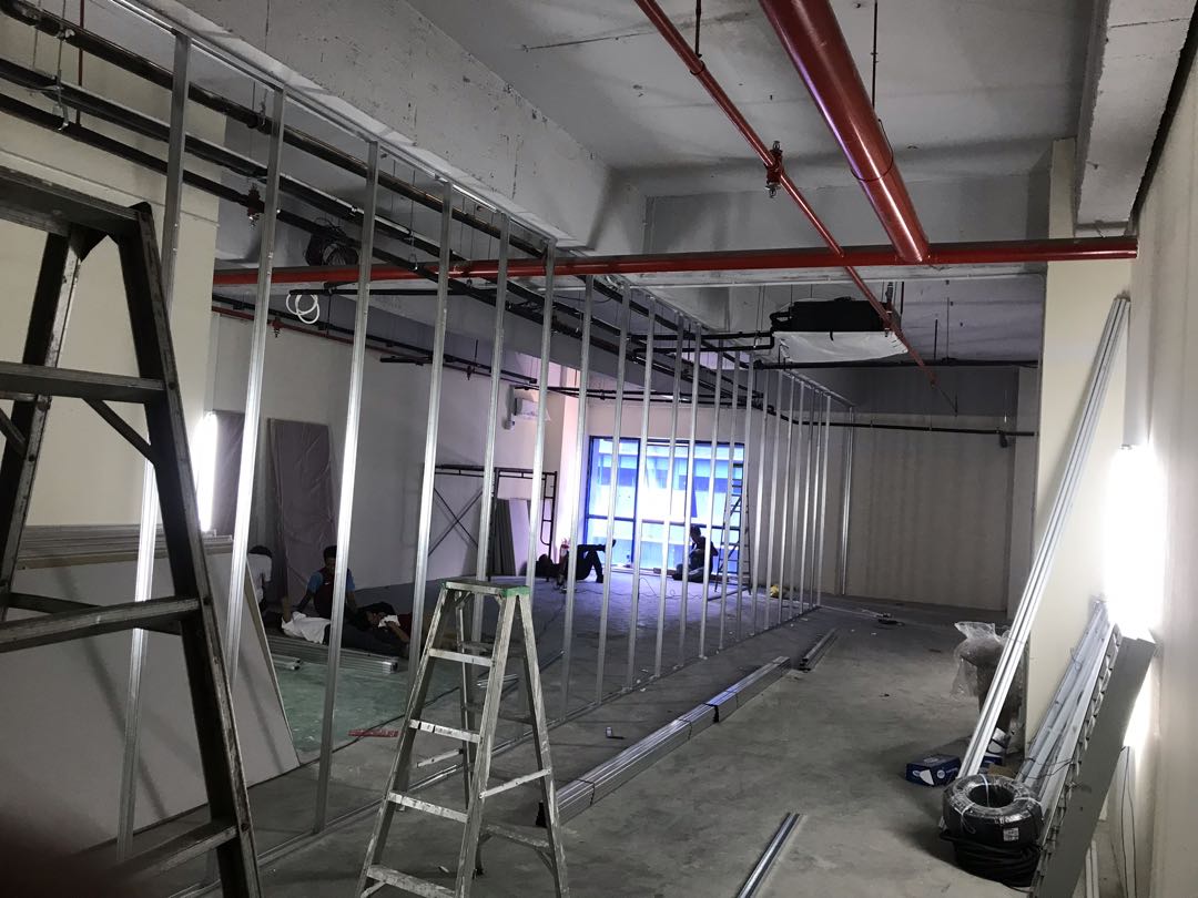 Partition Gypsum Board For Office, Store Room and Rack Room Factory ...