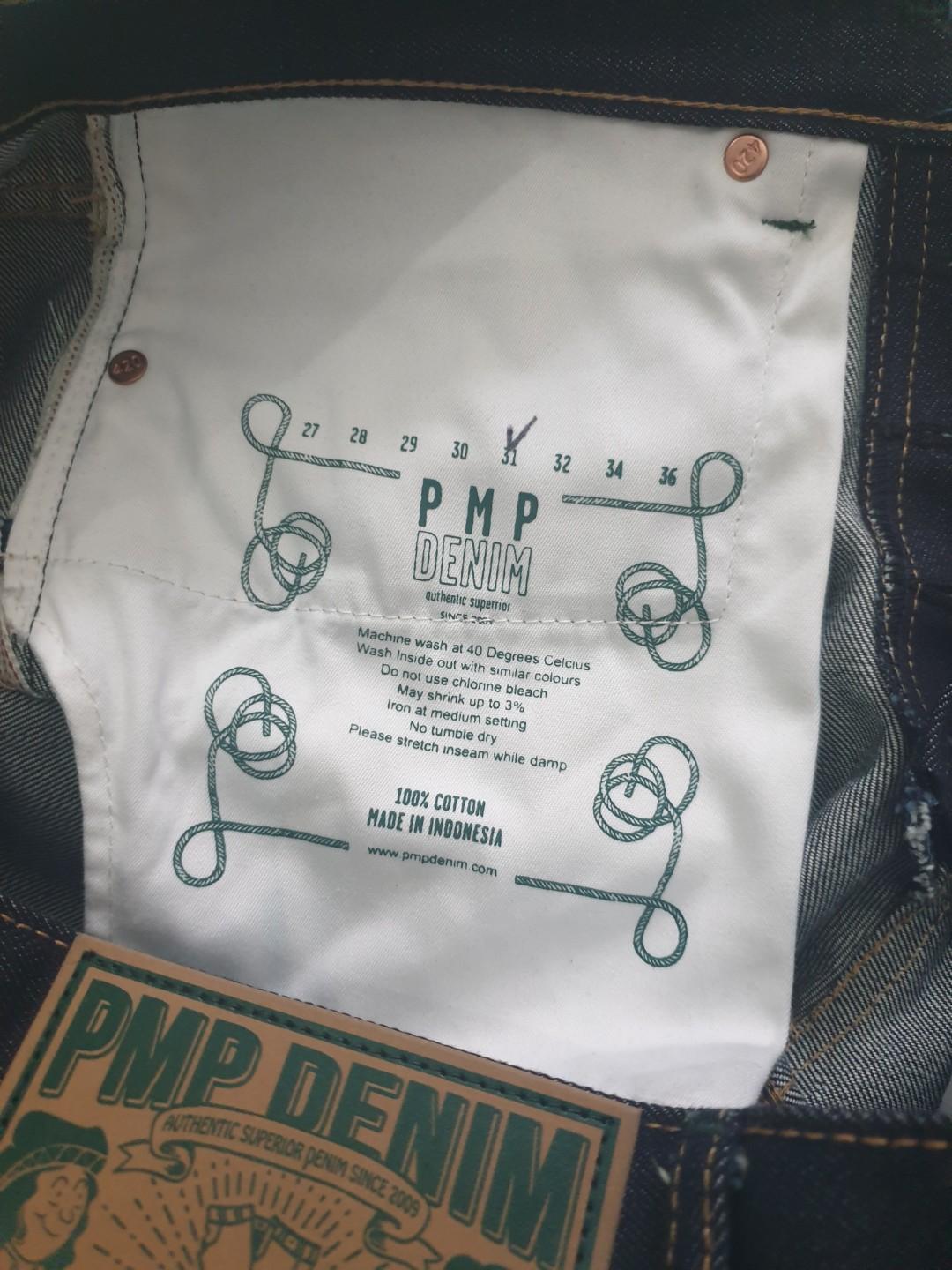 PMP Pipes 31 14.5 oz FW17, Fesyen Pria, Pakaian , Bawahan di Carousell