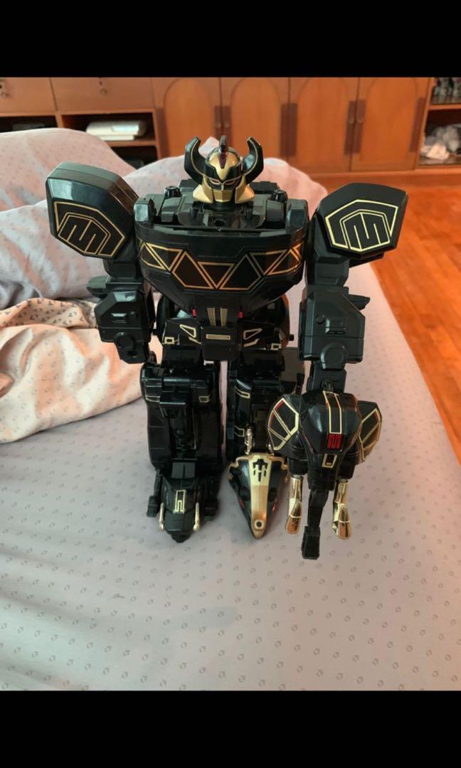Power Rangers original 1993 Megazord RARE black & gold, Hobbies & Toys ...