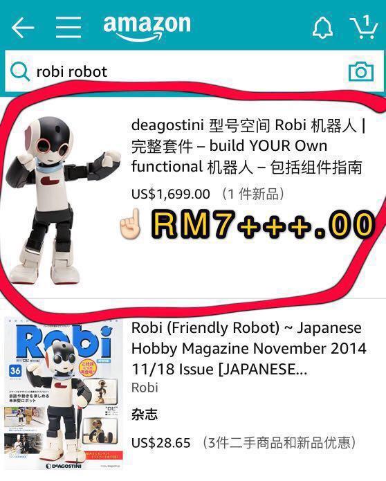 Robi Robot Original From Japan, TV & Home Appliances, Vacuum Cleaner ...