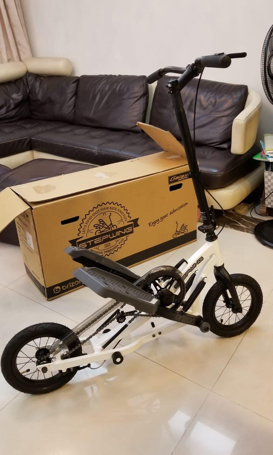 全新Stepwing彈力踩踏車G1輕量收折款，現售$2200, 女裝, 運動服裝 - Carousell