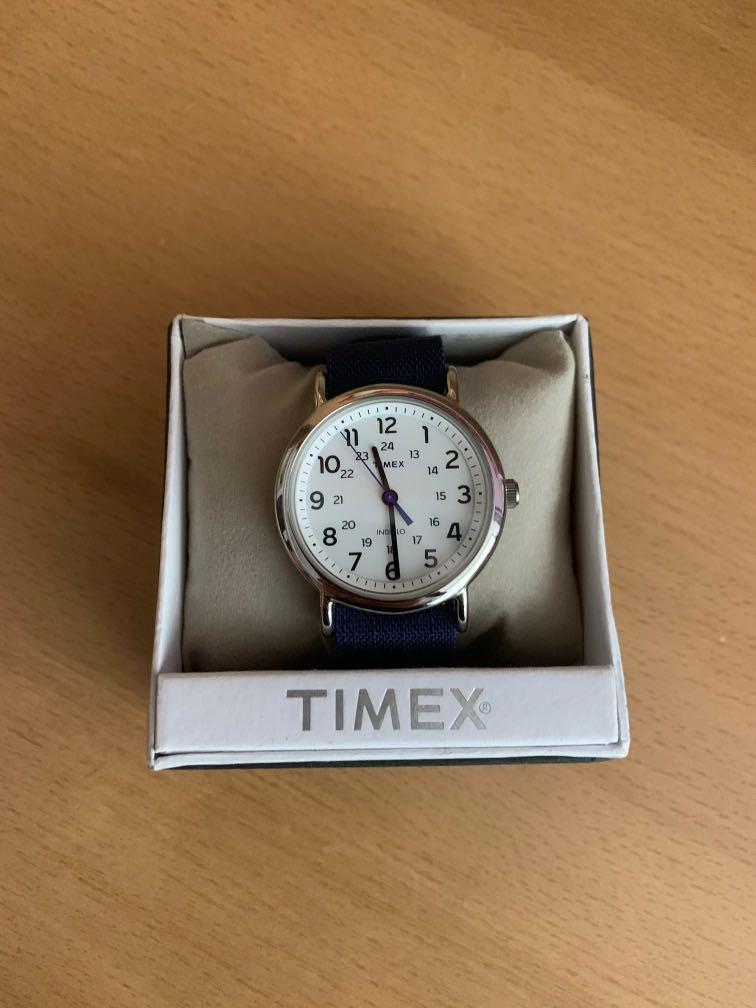 Timex Watch (navy blue), Mobile Phones & Gadgets, Wearables & Smart ...