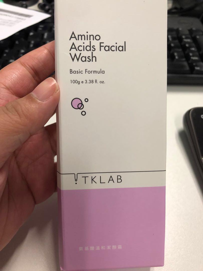 TKLAB Amino Acids Facial Wash (100ml), Beauty & Personal Care, Face, Face Care on Carousell