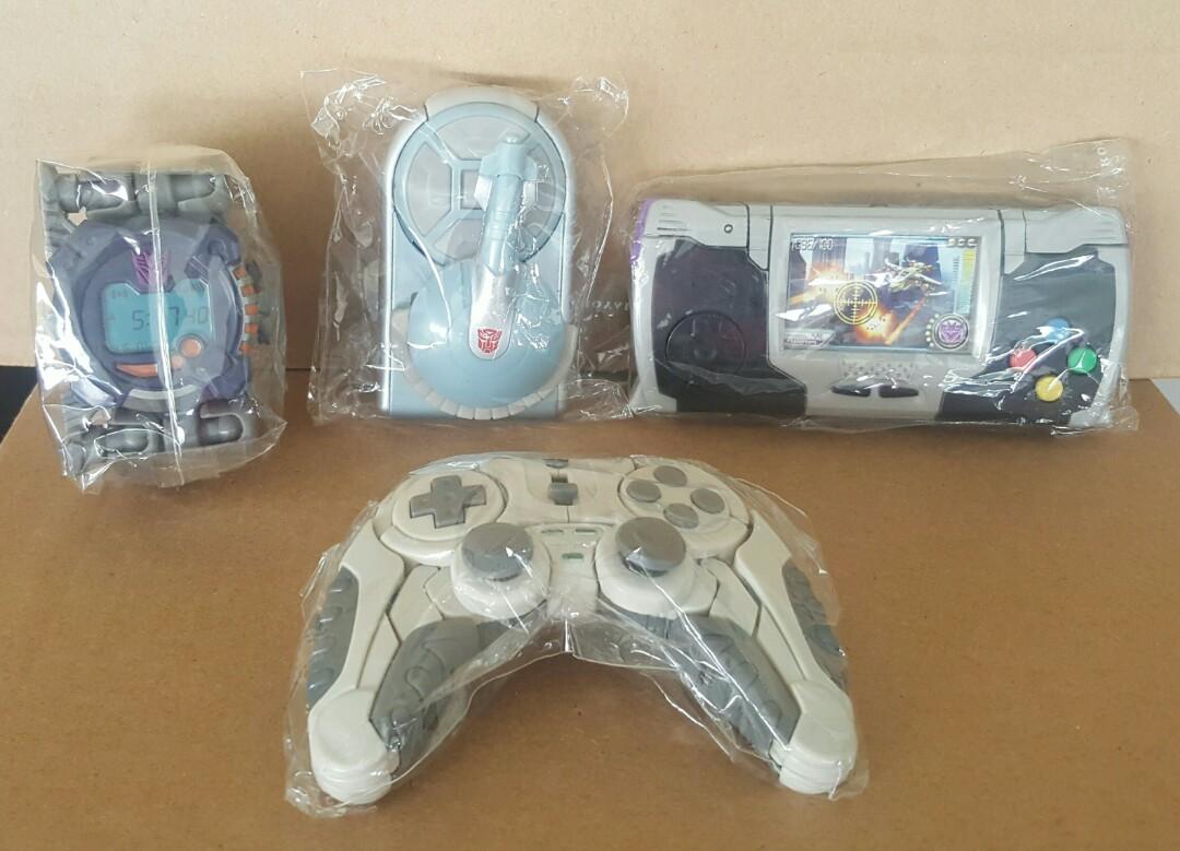 Transformers REAL GEAR ROBOTS MEANTIME WATCH NIGHT BEAT 7 HACKER High ...