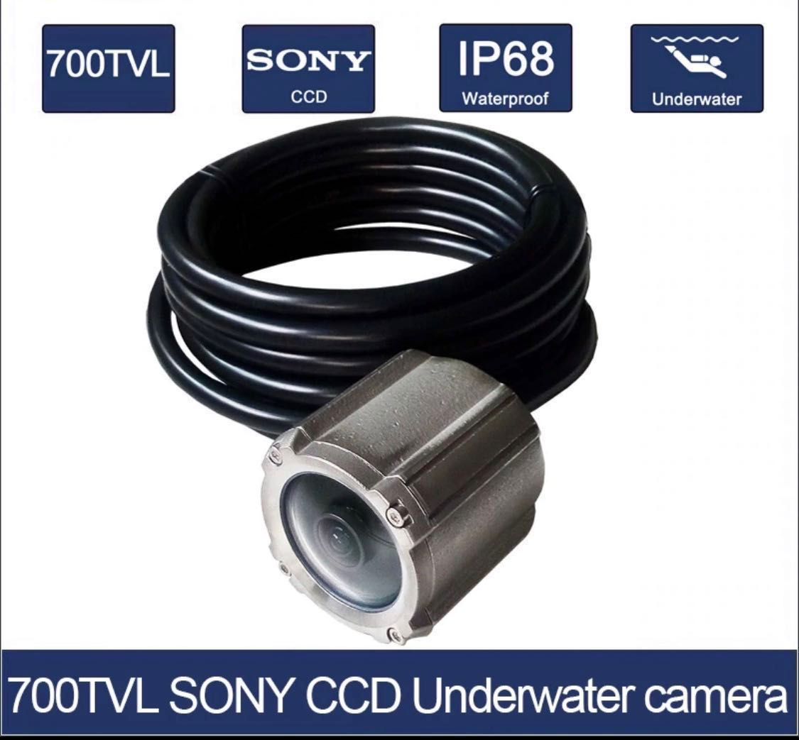 Underwater Marine CCTV Inspection Camera-IP68 Waterproof, SONY Effio ...