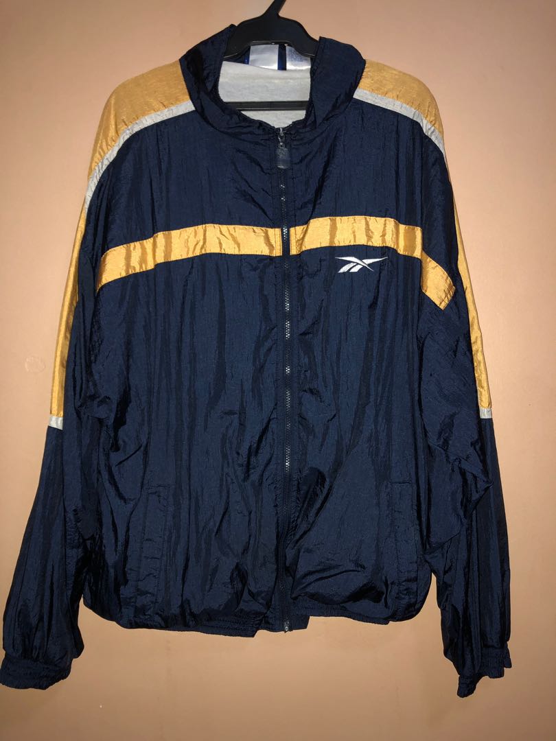 Vintage Reebok Jacket, Men's Fashion, Tops & Sets, Hoodies on Carousell