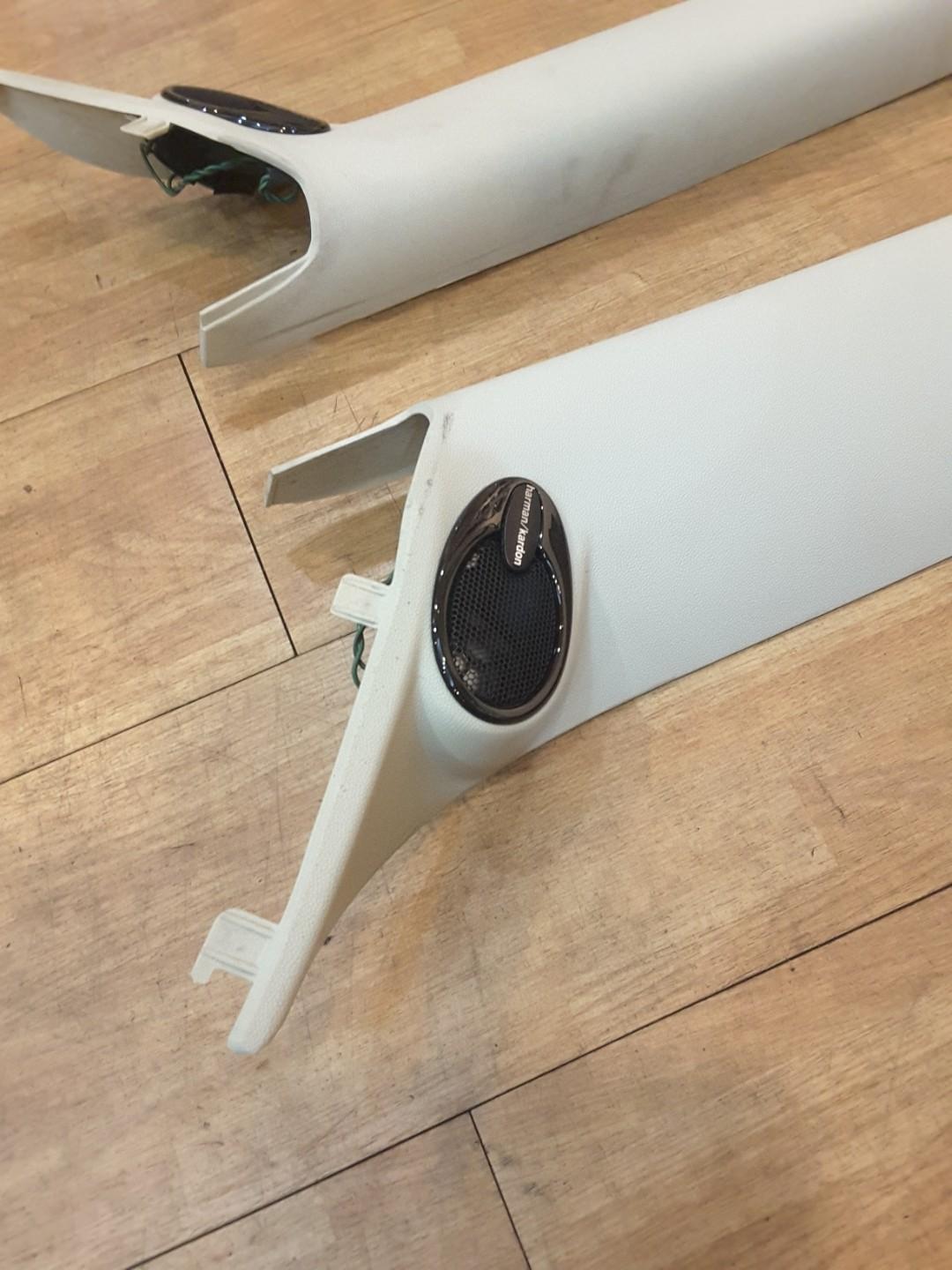 MINI COOPERS R56 LCI A PILLAR PLASTIC COVER WITH HARMAN KARDON SPEAKER ...