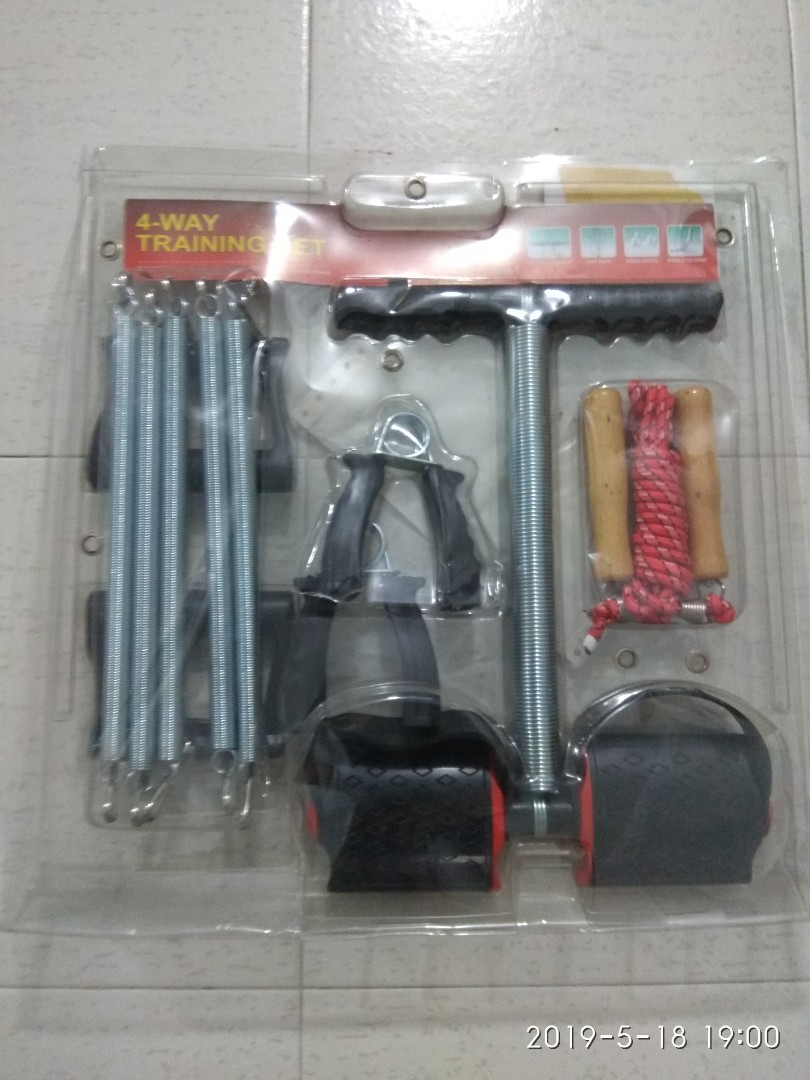 4 Way Training Set, Sports Equipment, Exercise & Fitness, Toning ...