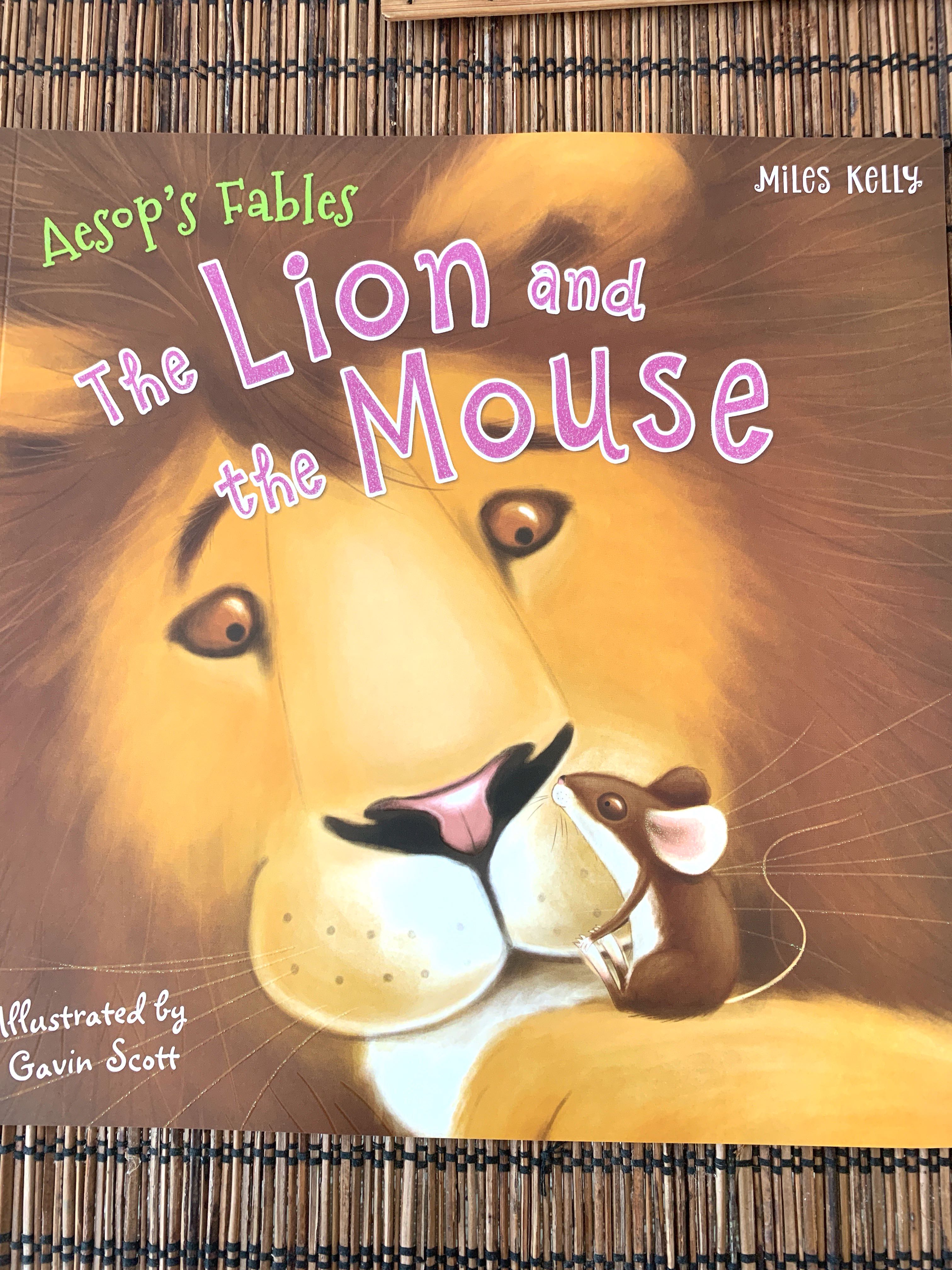 Aesop’s Fables: The Lion and the Mouse, Hobbies & Toys, Books ...