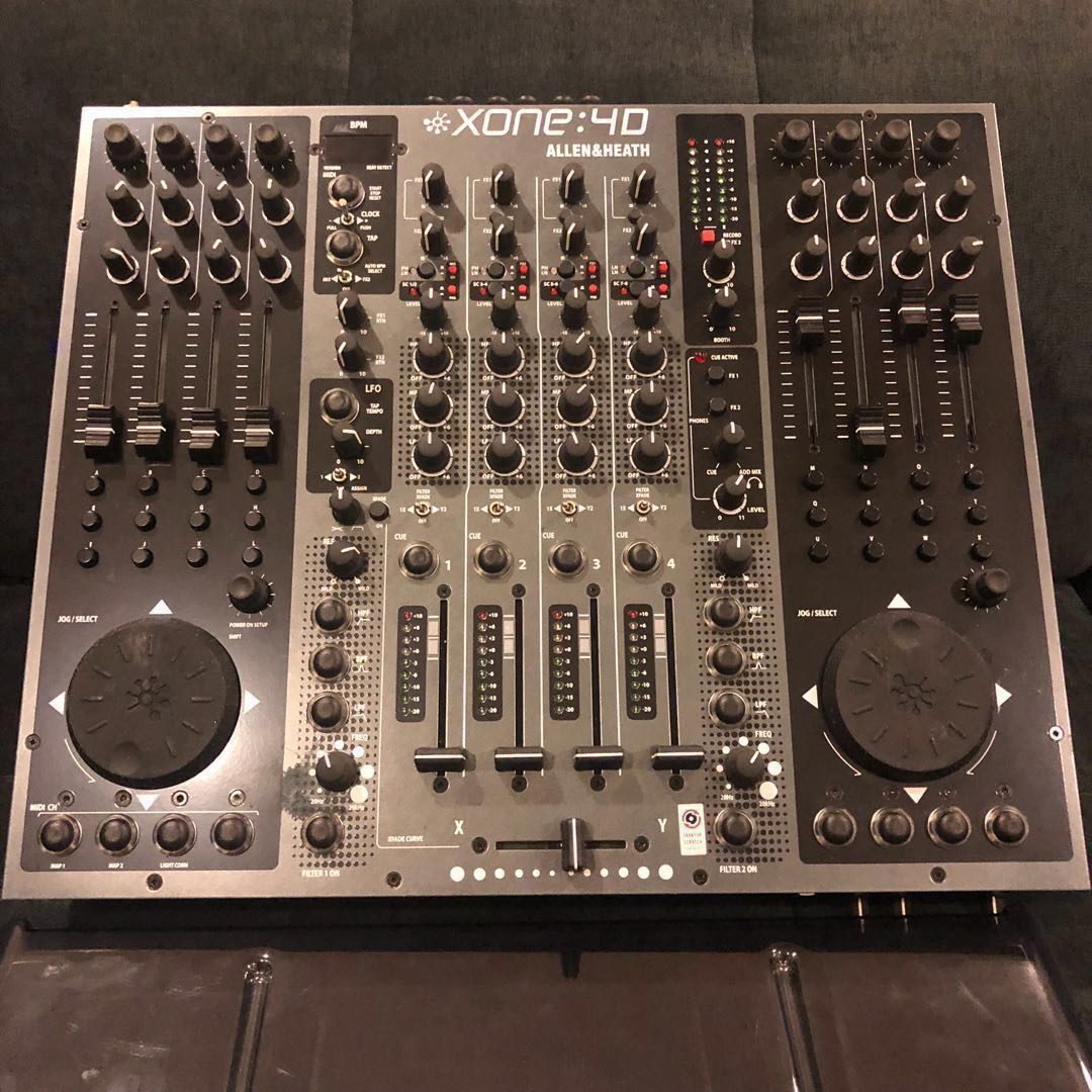 Allen & Heath Xone 4D DJ Mixer, Hobbies & Toys, Music & Media, Music ...