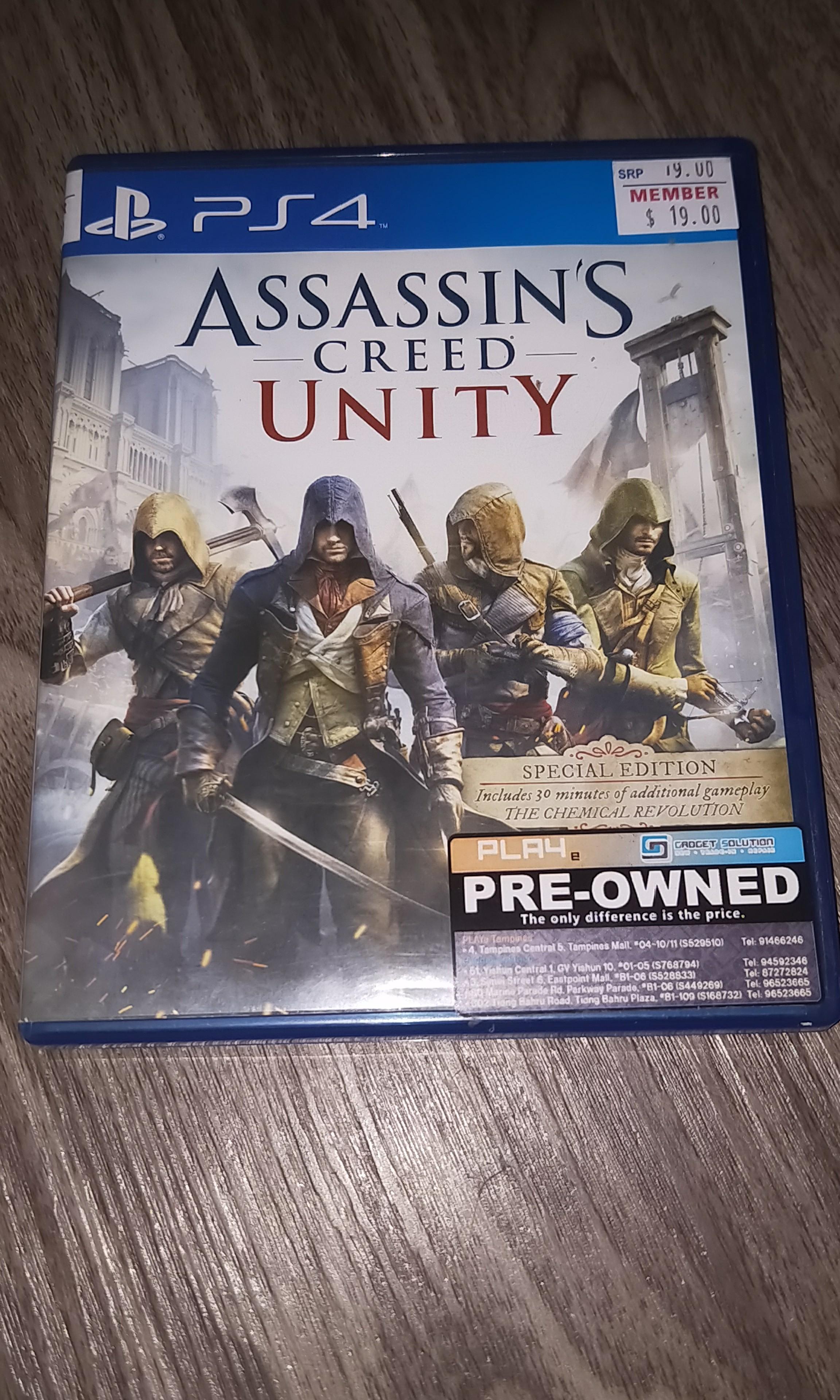 Assassin's Creed Unity PS4, Video Gaming, Video Games, PlayStation on ...