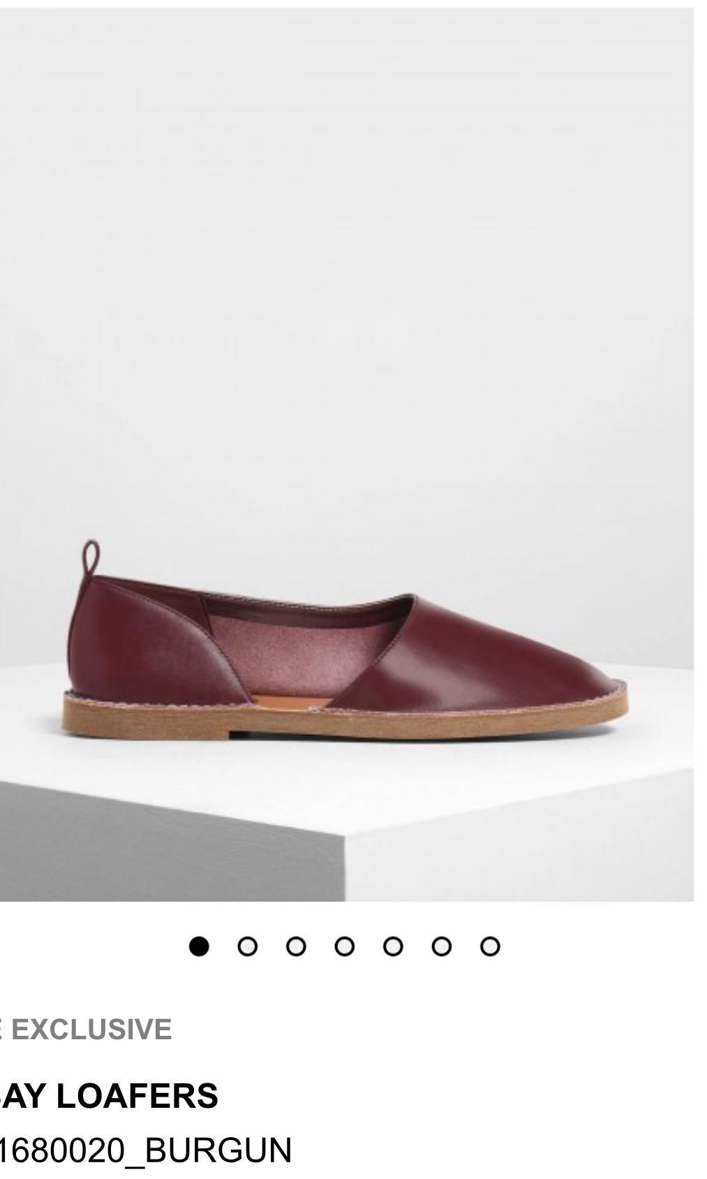 Charles and Keith D’Orsay Loafer, Women's Fashion, Footwear, Flats on ...