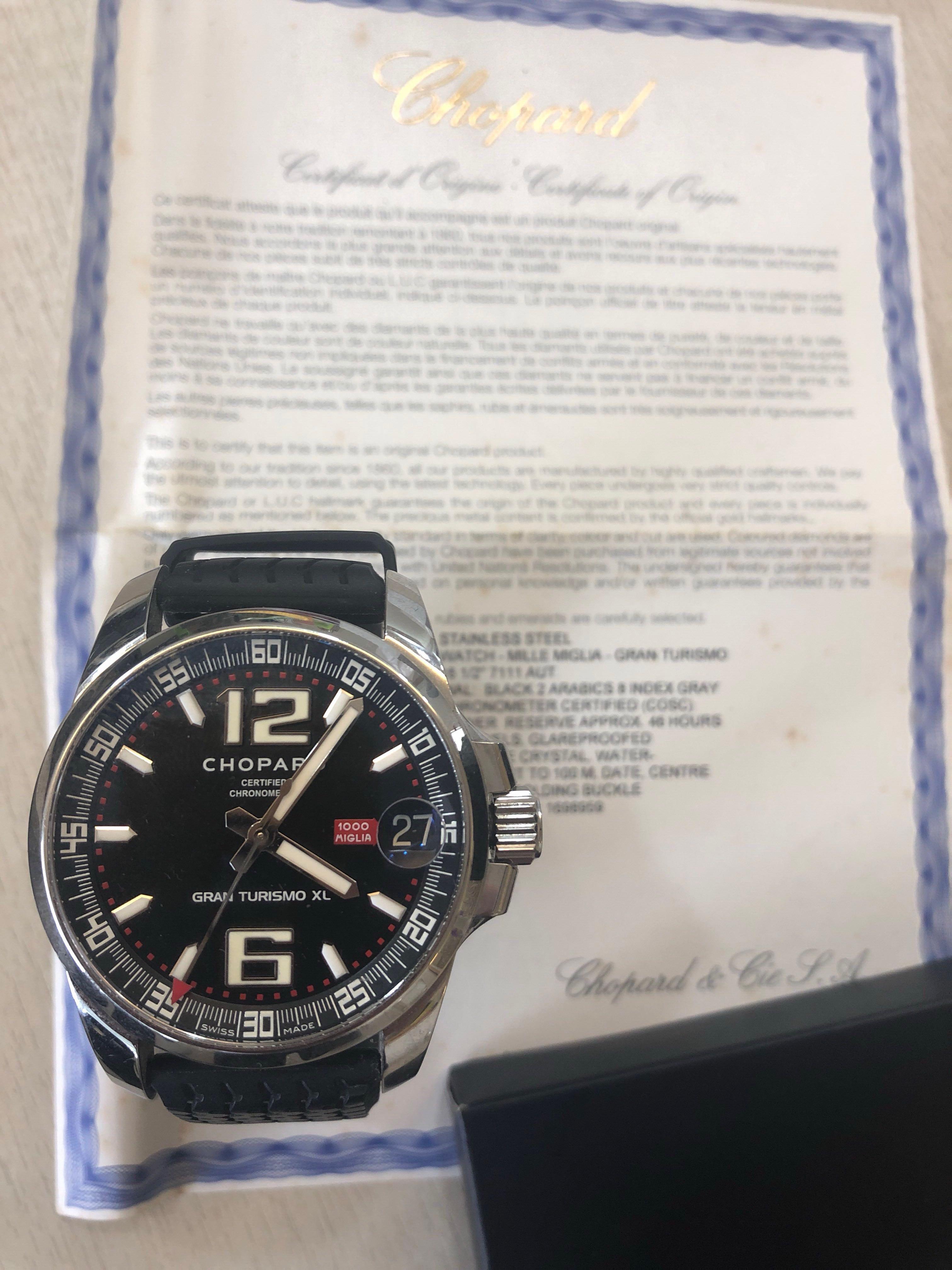 Chopard Mille Miglia GTXL GT XL Luxury Watcg, Luxury, Watches on Carousell
