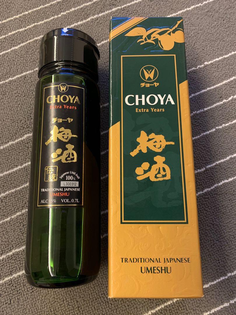 Choya Extra Years Japanese Umeshu, Food & Drinks, Alcoholic Beverages on Carousell