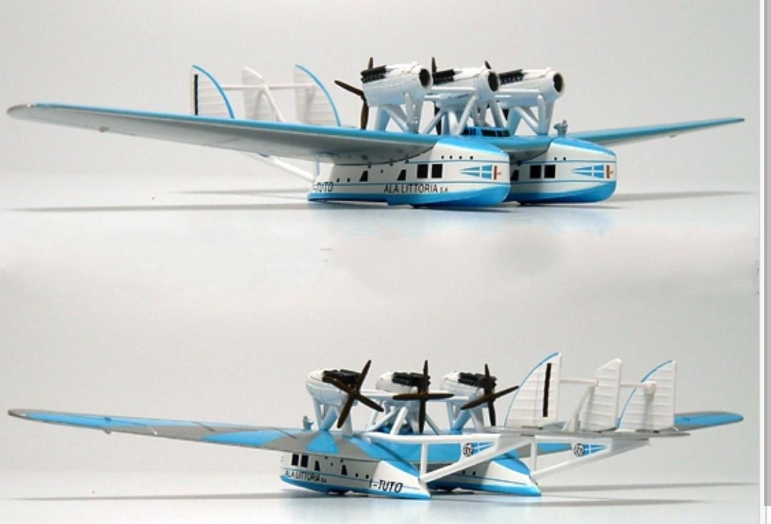 Del Prado 1/200 Savoia Marchetti S.66 Ala Litorria Italy 1931 Die Cast ...