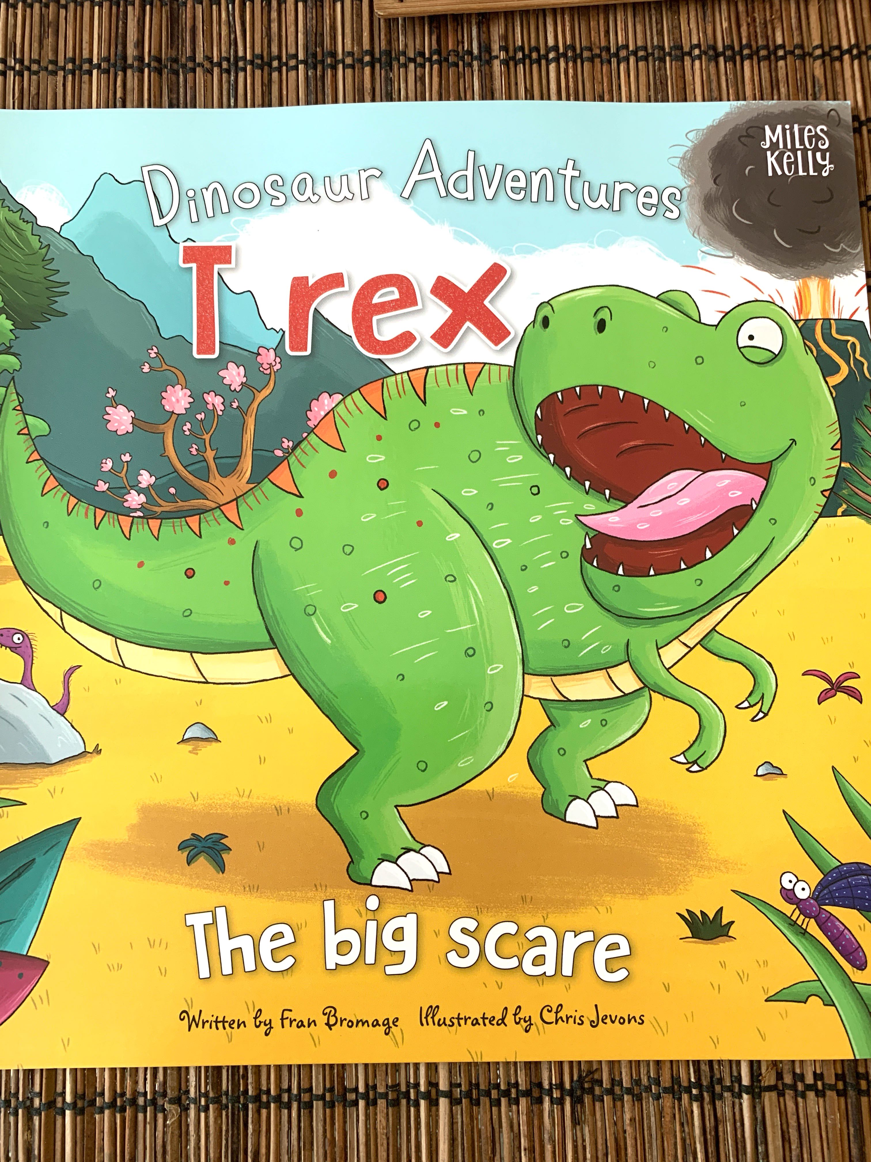Dinosaur Adventures: T rex The big scare, Hobbies & Toys, Books ...