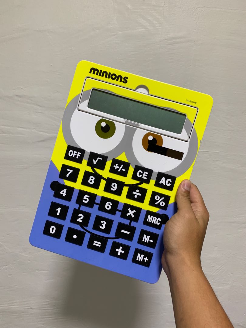 Gigantic Minion Calculator, Hobbies & Toys, Stationery & Craft ...
