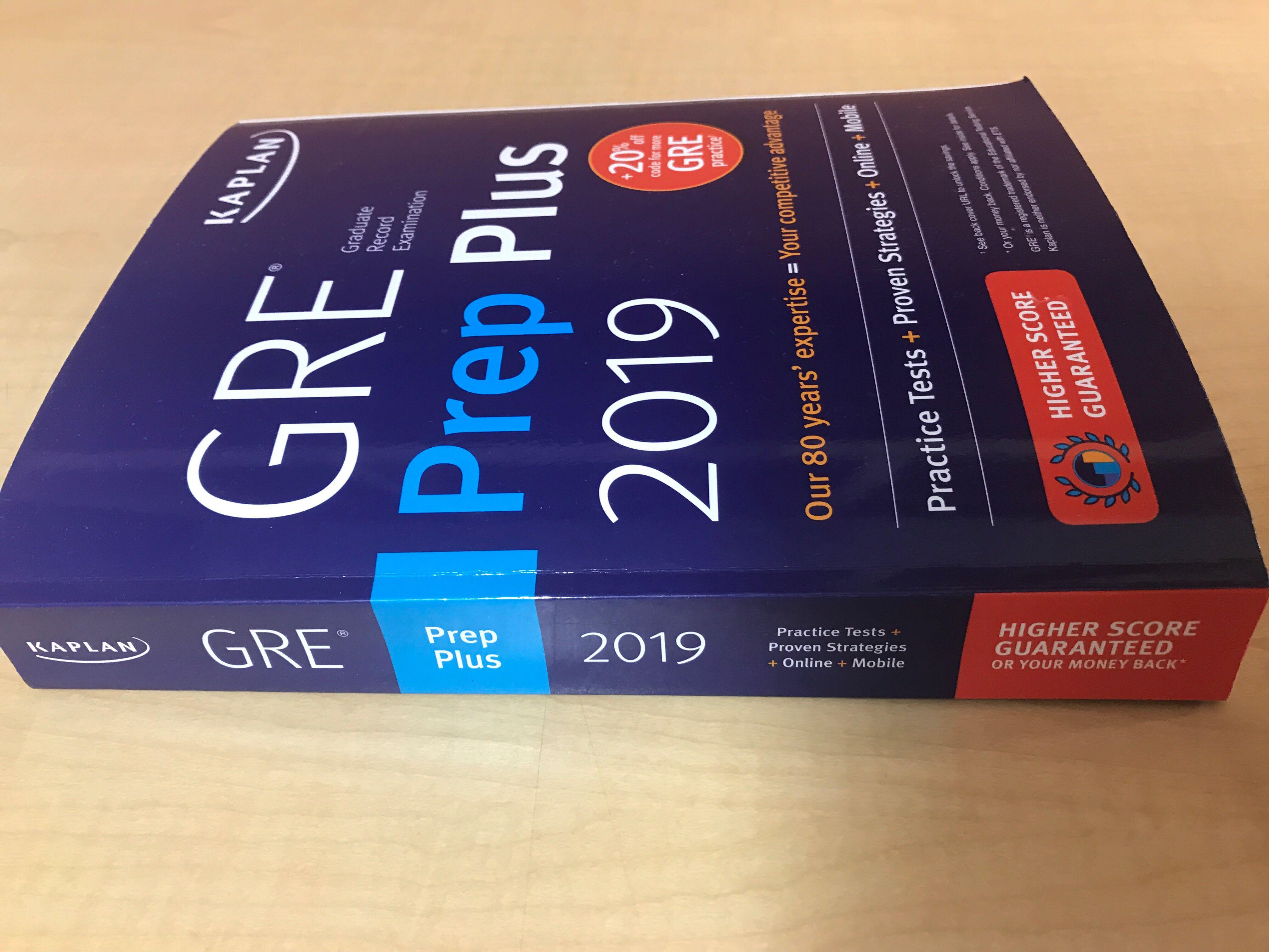 GRE Prep Plus 2019 (Kaplan), Hobbies & Toys, Books & Magazines ...