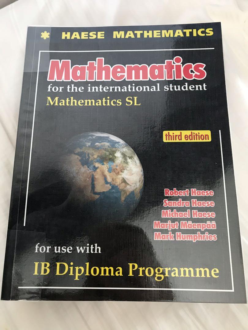 Haese Mathematics IB SL 3rd Edition, Hobbies & Toys, Books & Magazines ...