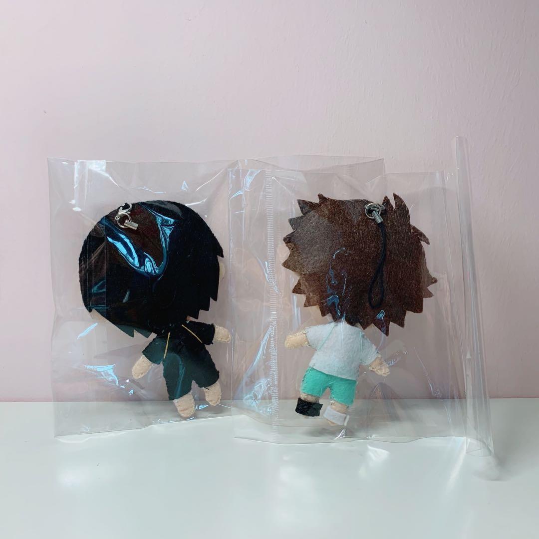 Haikyuu!! Handmade Plush Keychains Kageyama Tobio + Oikawa Tooru ...