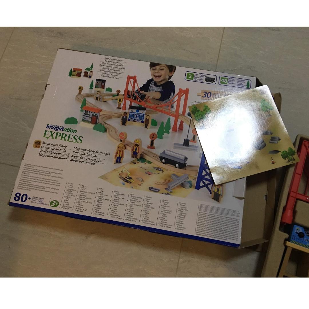 Imaginarium Express - Mega Train World - Train Set ( 80+ Pieces ...