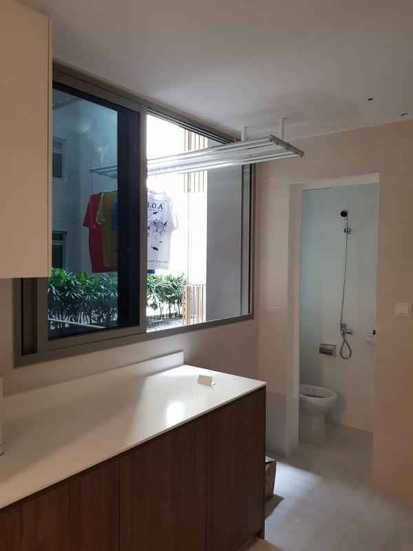 Indoor and outdoor sliding cloths laundry system (Made in Singapore ...