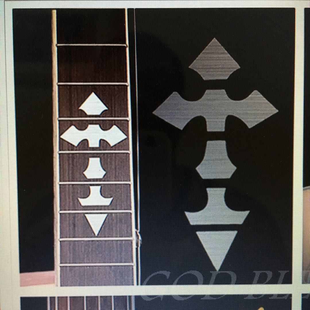 Inlay Decals Fretboard Sticker For Electric Acoustic Guitars, Hobbies ...