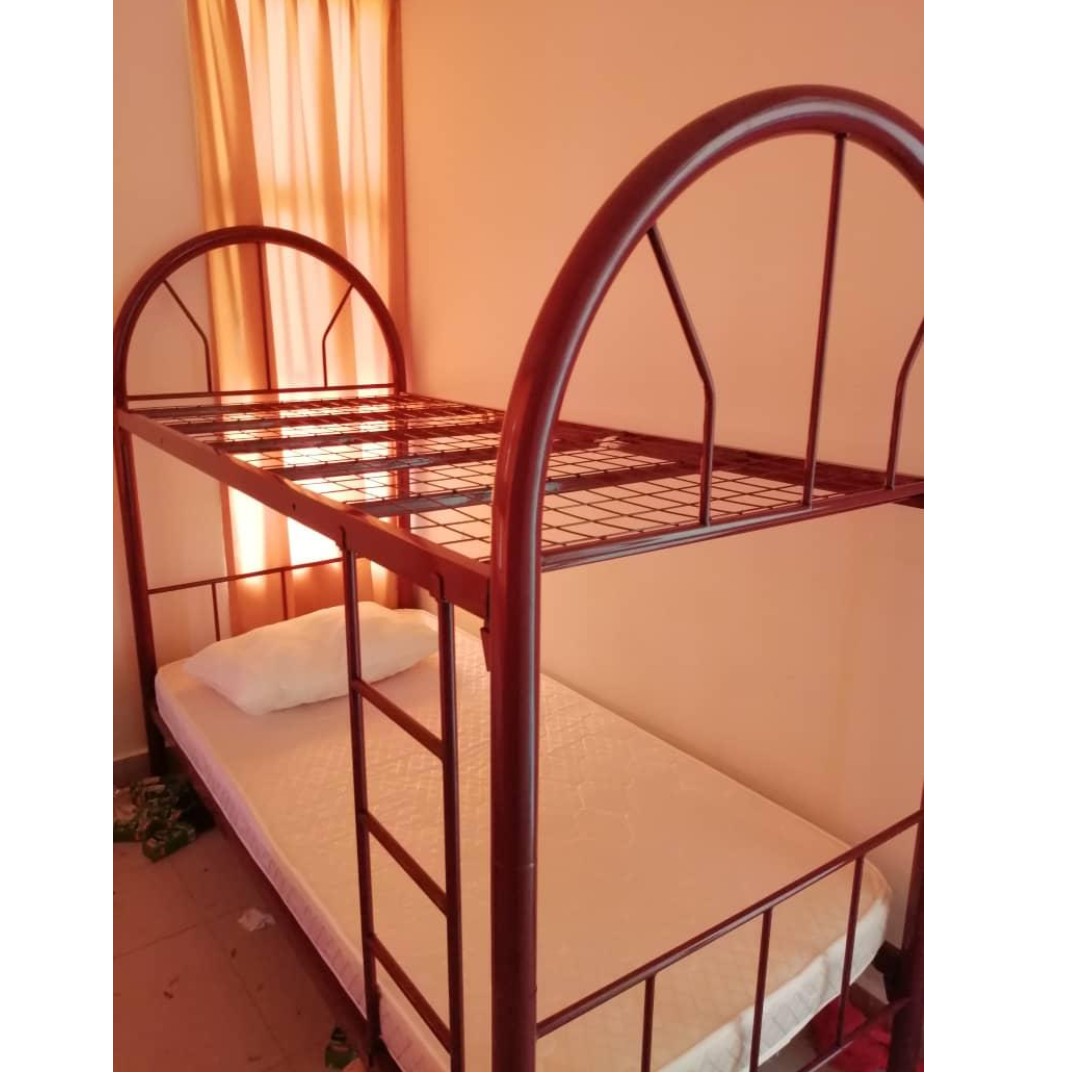 KATIL DOUBLE DECKER JENIS A, Furniture & Home Living, Furniture, Bed ...