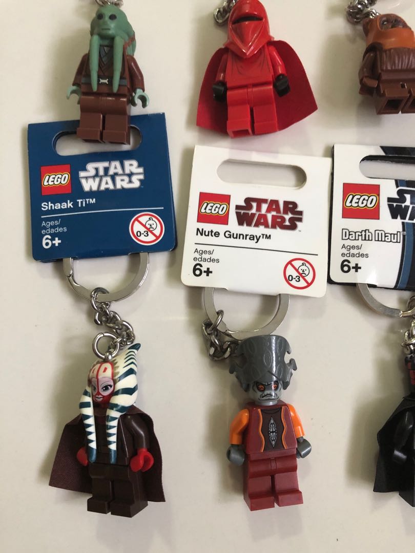 LEGO Star Wars keychains, Hobbies & Toys, Toys & Games on Carousell