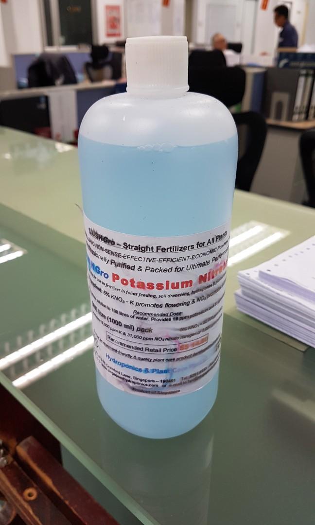 Lushgro Potassium Nitrate, Furniture & Home Living, Gardening, Plants ...