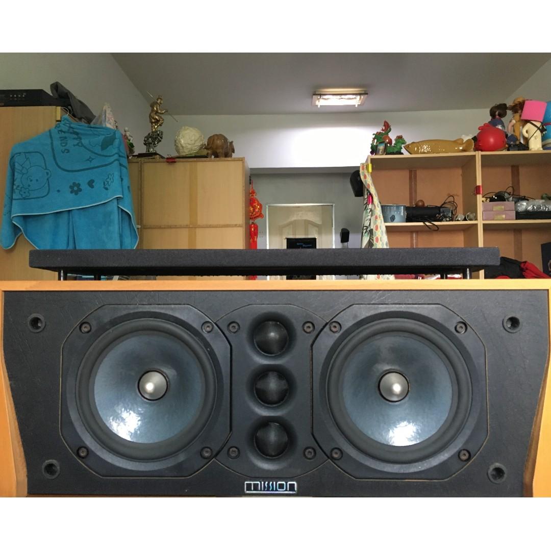 Mission 78C Center Channel Speaker, Made in England (8ohms, 200watts ...